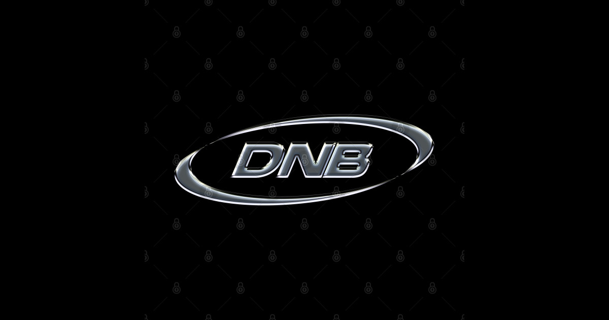 DNB Rave Chrome - Dnb - Sticker | TeePublic