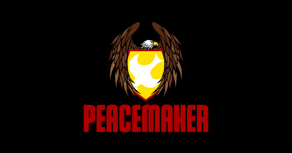 Peacemaker Eagly Logo - Peacemaker - Sticker | TeePublic