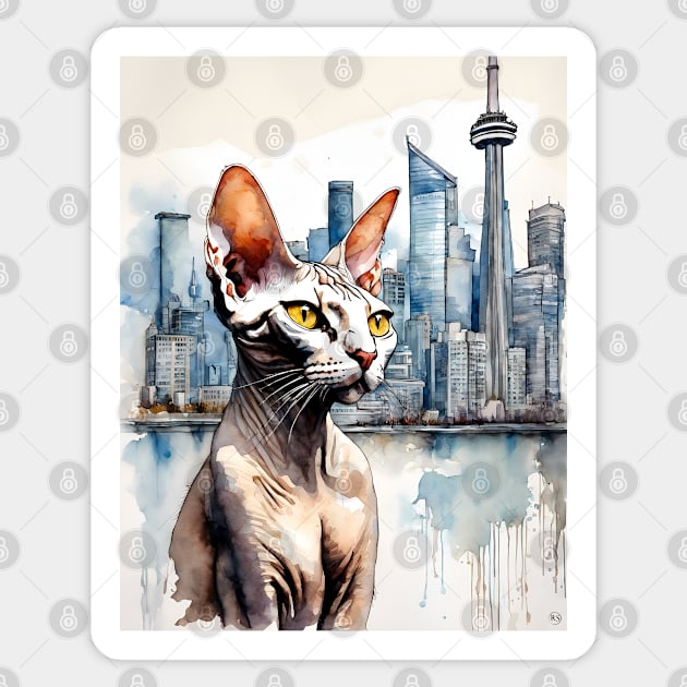 Sphynx Cat - Cat - Sticker | TeePublic