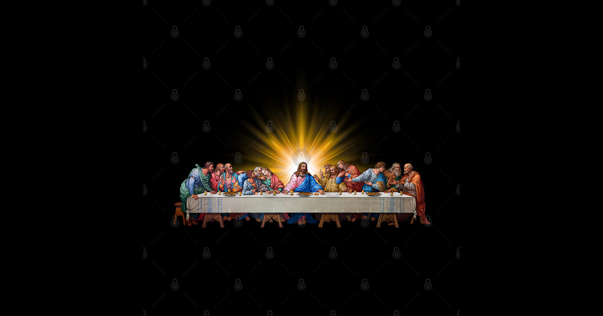 Last supper Jesus Christ Leonardo da Vinci painting - The Last Supper ...