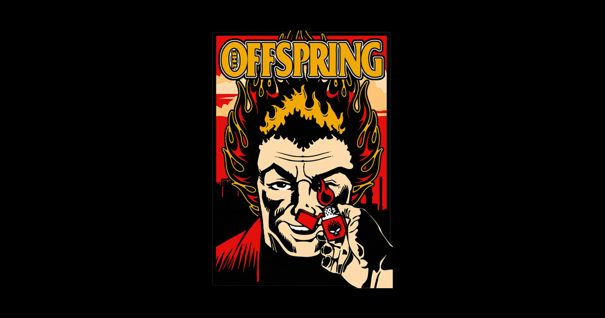 The Offspring Fire - The Offspring - Posters and Art Prints | TeePublic
