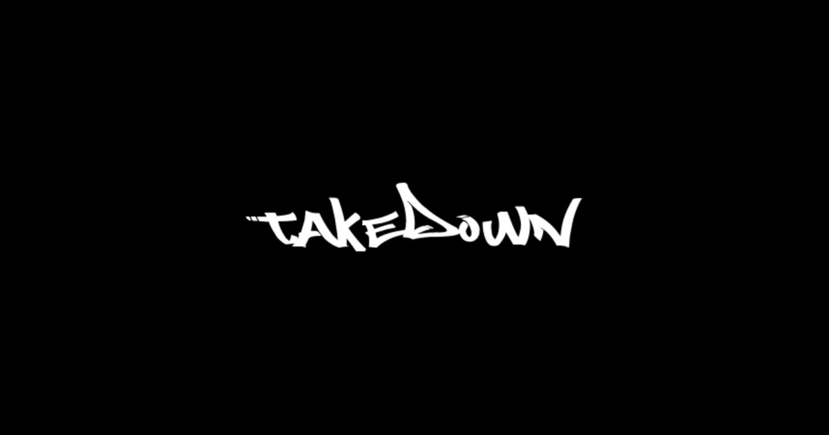 TakeDown Signature - Signature - Sticker | TeePublic