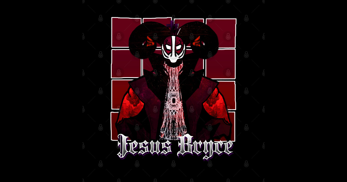 Anime Villian Jesus Bryce - Jesus Bryce - Sticker | TeePublic