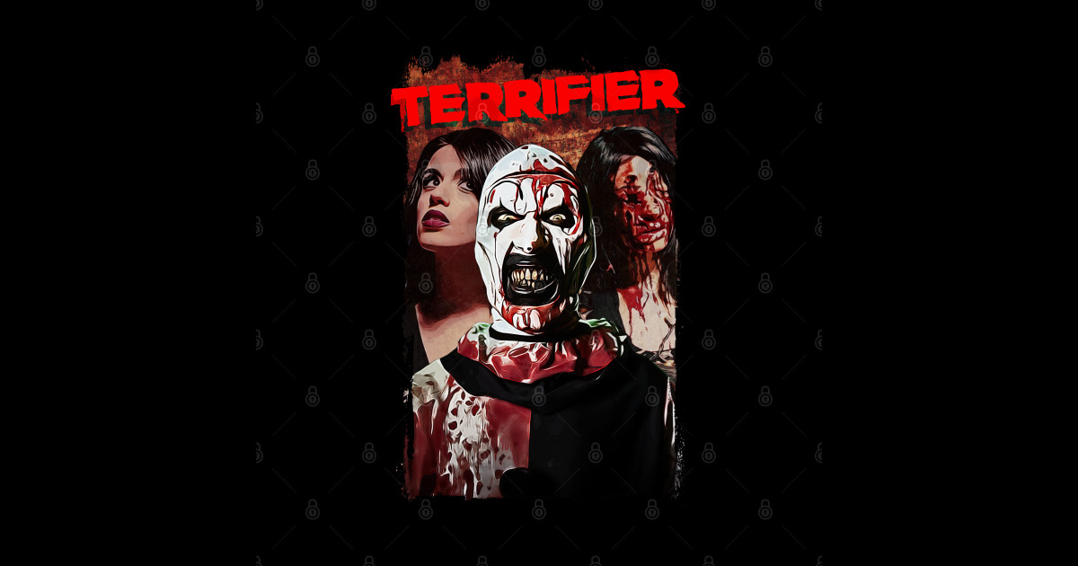 Cult Horror Movie Fan Art The Terrifier - Terrifier - Posters and Art ...