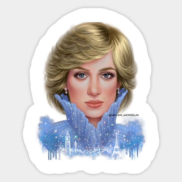 Diana - Princess Diana - Sticker | TeePublic