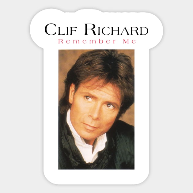 Cliff Richard Remember Me Album Cover - Cliff Richard Singer - Sticker ...