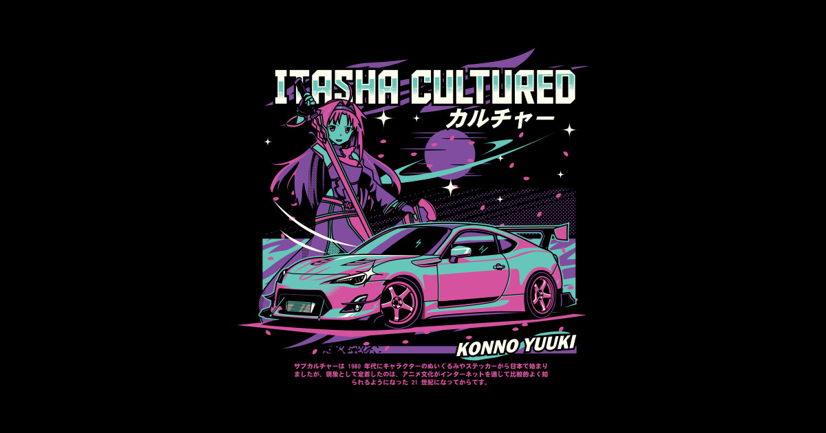 Itasha jdm - Jdm - Sticker | TeePublic