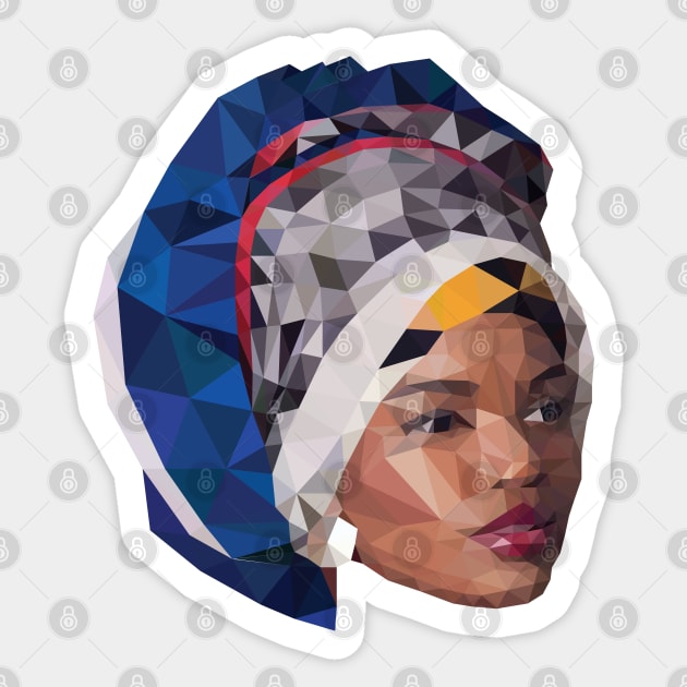 African Mama - Polydesign - Sticker | TeePublic