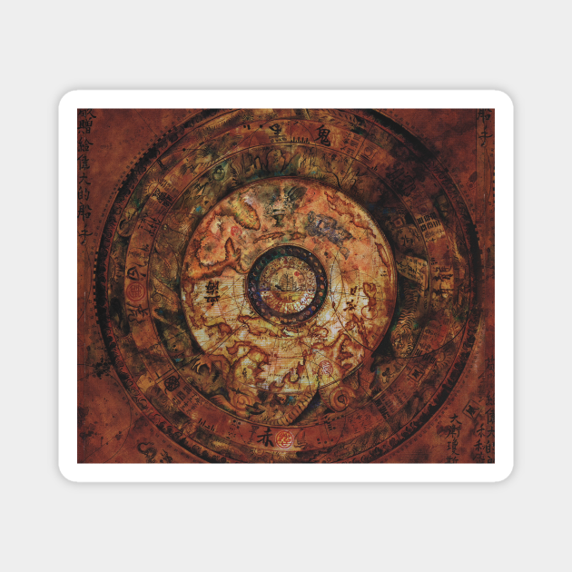 Jack Sparrows Map | Sao Feng Replica Map - Jack Sparrow - Magnet ...