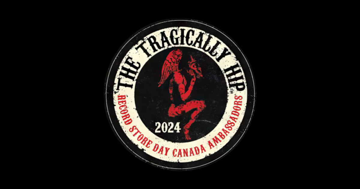 The Tragically Hip Record - The Tragically Hip - Sticker | TeePublic