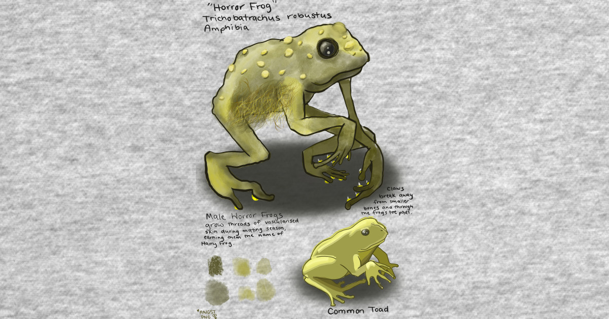 horror frog breaks bones
