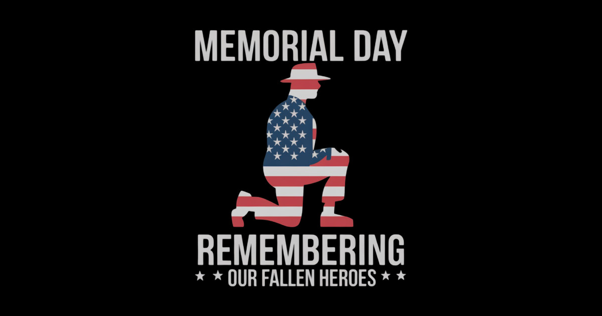 Memorial Day- Remembering our Fallen Heroes - Memorial Day - Sticker ...