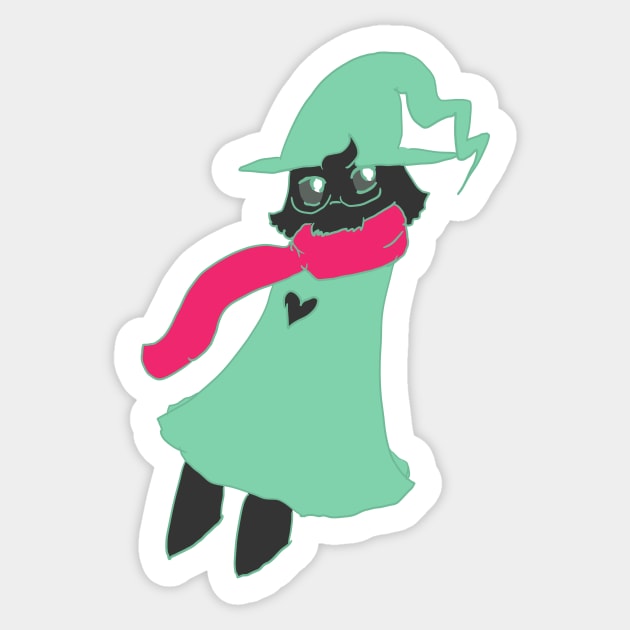 Deltarune Dark Ralsei Chibi Sticker, Pin, + Others - Deltarune ...