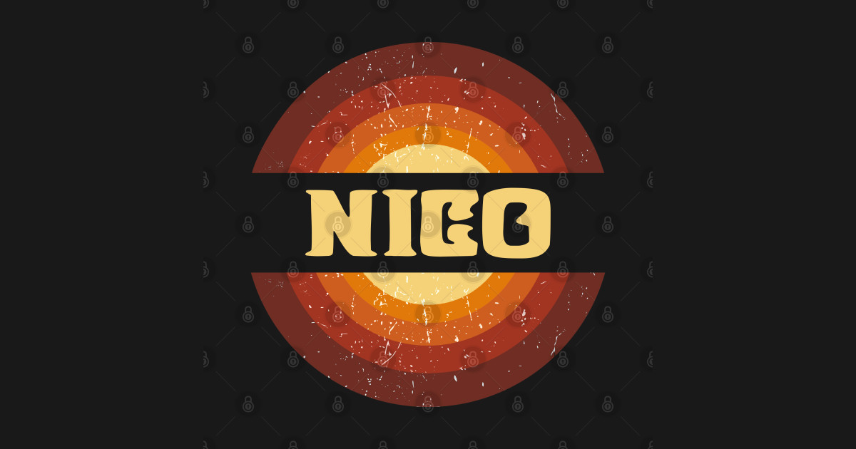 Vintage Proud Name Nico Anime Gifts Circle - Nico - T-Shirt | TeePublic