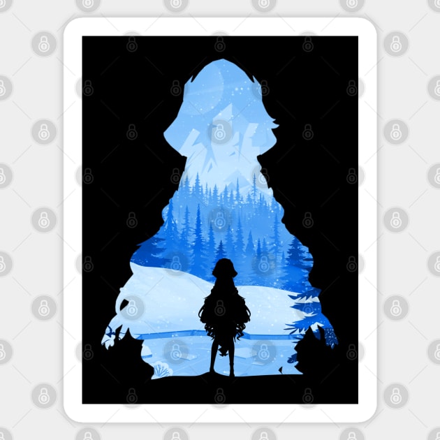 Genshin Impact Layla - Genshin Impact Layla - Sticker | TeePublic