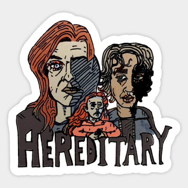 HEREDITARY - Hereditary Movie - Sticker | TeePublic