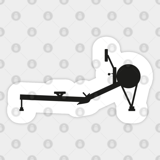 Rowing machine - Fitness - Sticker | TeePublic