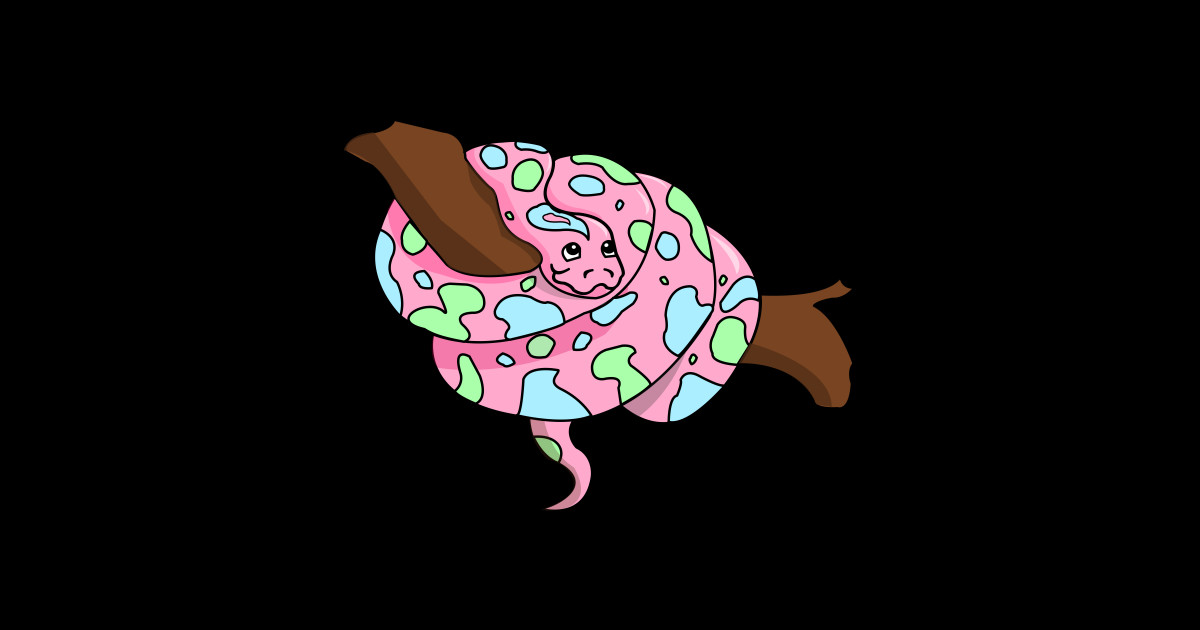 Pastel Python - Python - Sticker | TeePublic