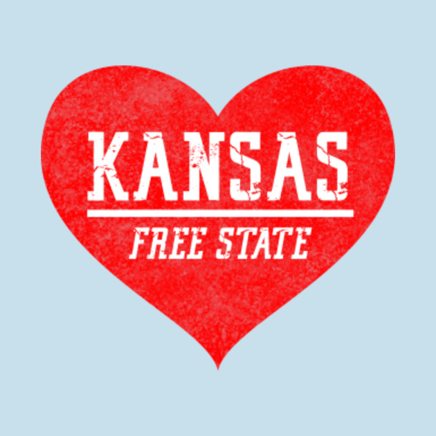 We Love Kansas - The Free State - Kansas - T-Shirt | TeePublic