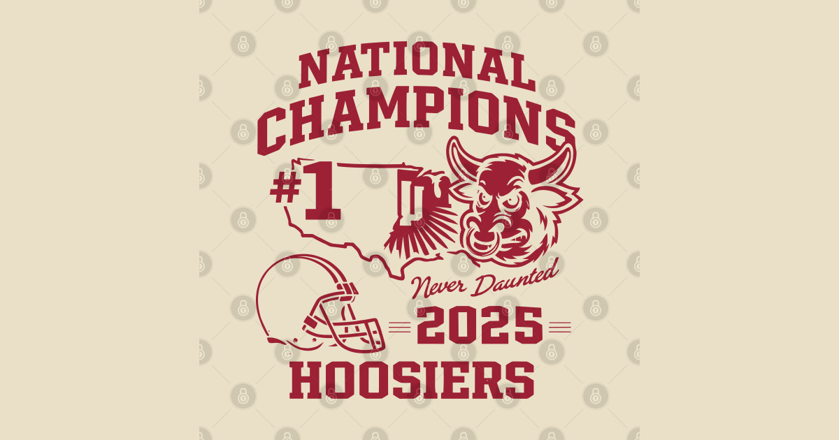 Indiana National Championship 2026 Shirt – IU Hoosiers CFP Football ...