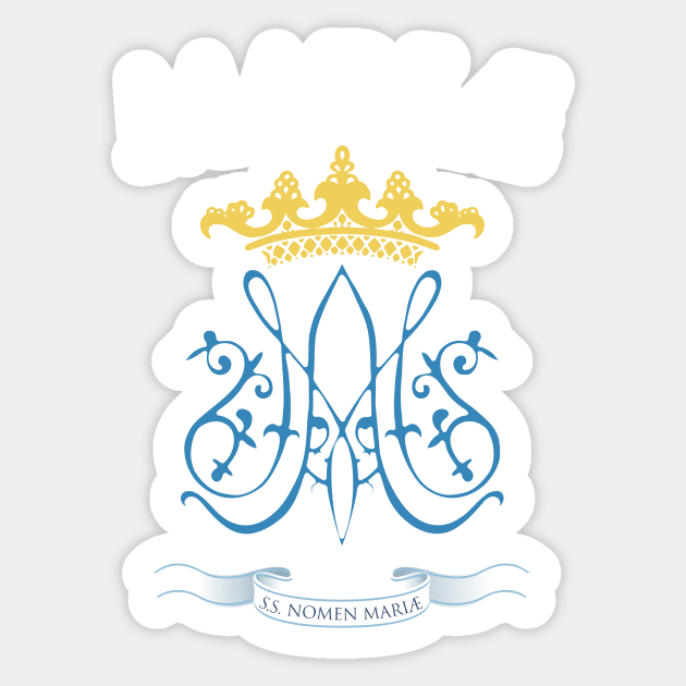 marian monogram vector