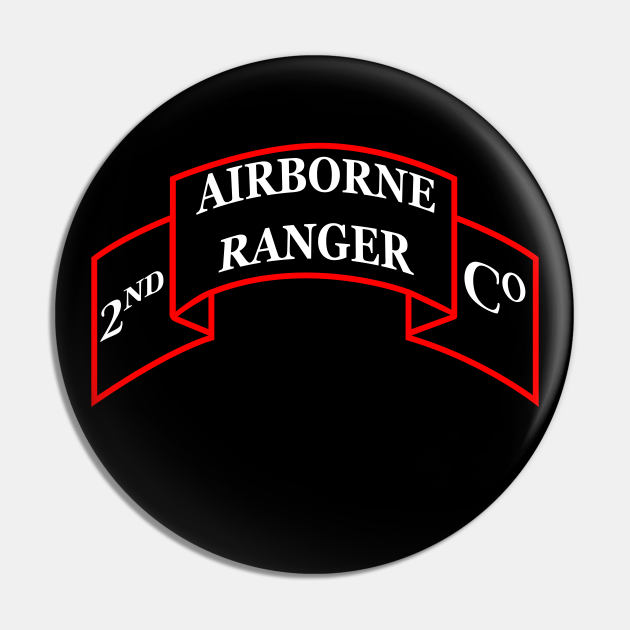 2nd Ranger Company X 300 - 2nd Ranger Company X 300 - Pin | TeePublic