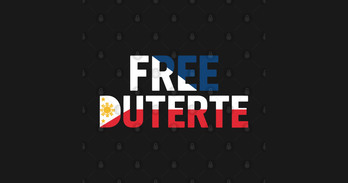 Free Duterte Supporter President Rodrigo Digong Duterte - Proud ...