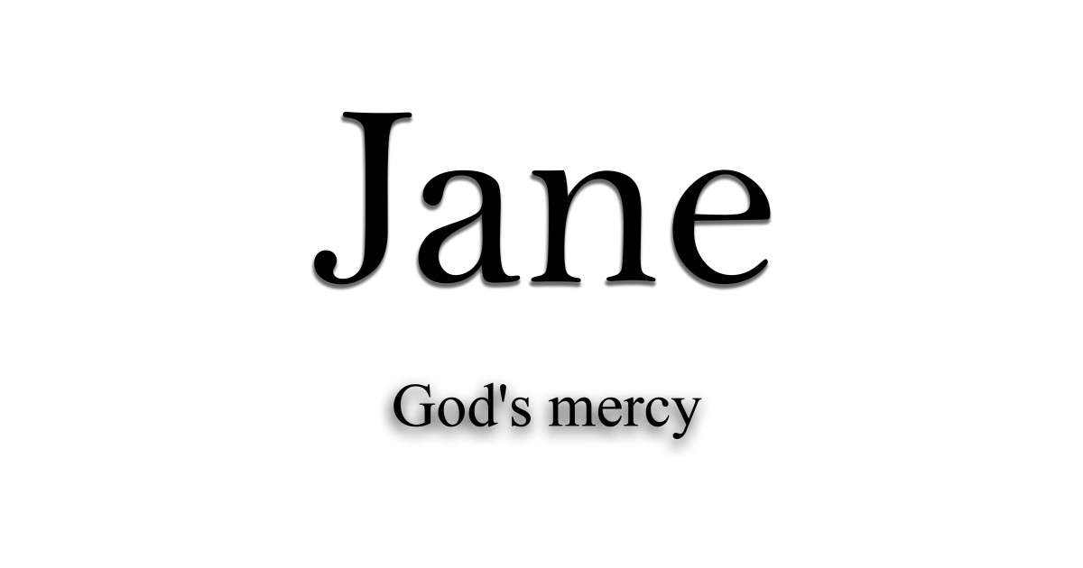 Jane Name meaning - Name Gift - T-Shirt | TeePublic