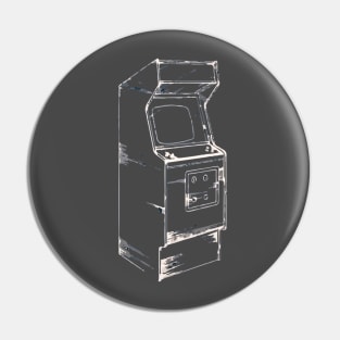 Retro Video Arcade Game Diagram For 80s Pins and Buttons for Sale ...