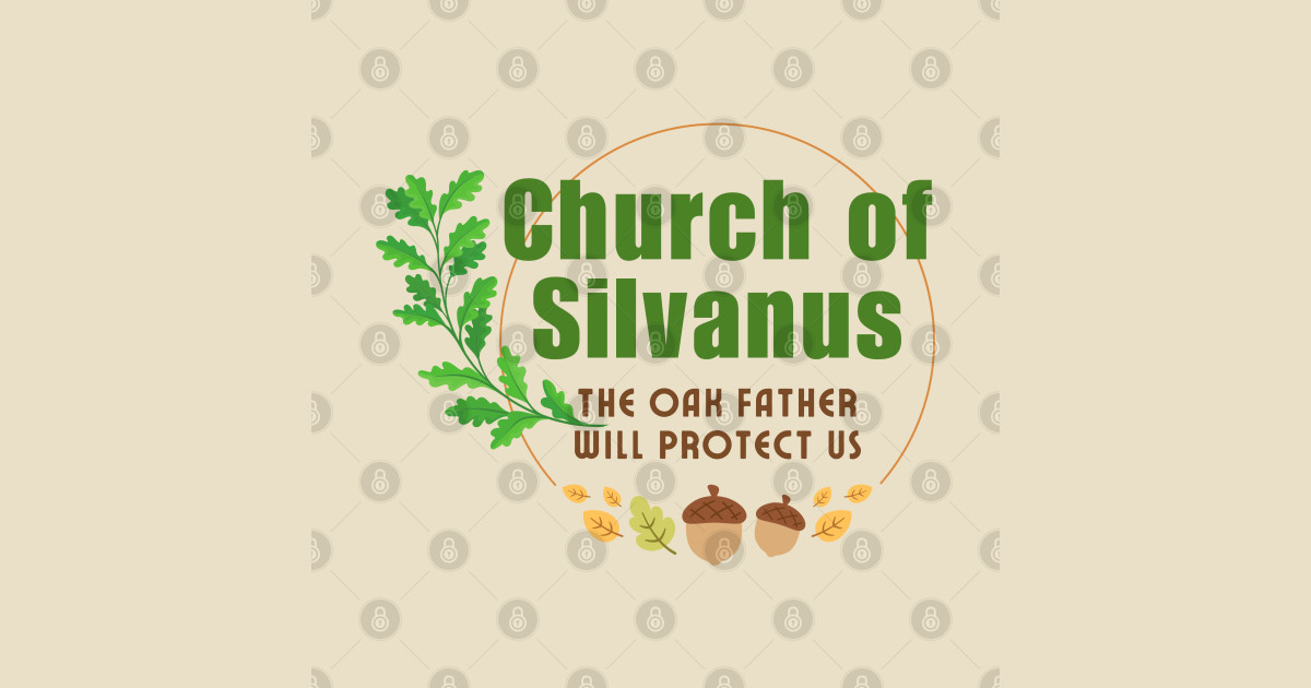 Church of Silvanus! The Allmighty Oak Father Worship - Dnd - T-Shirt ...