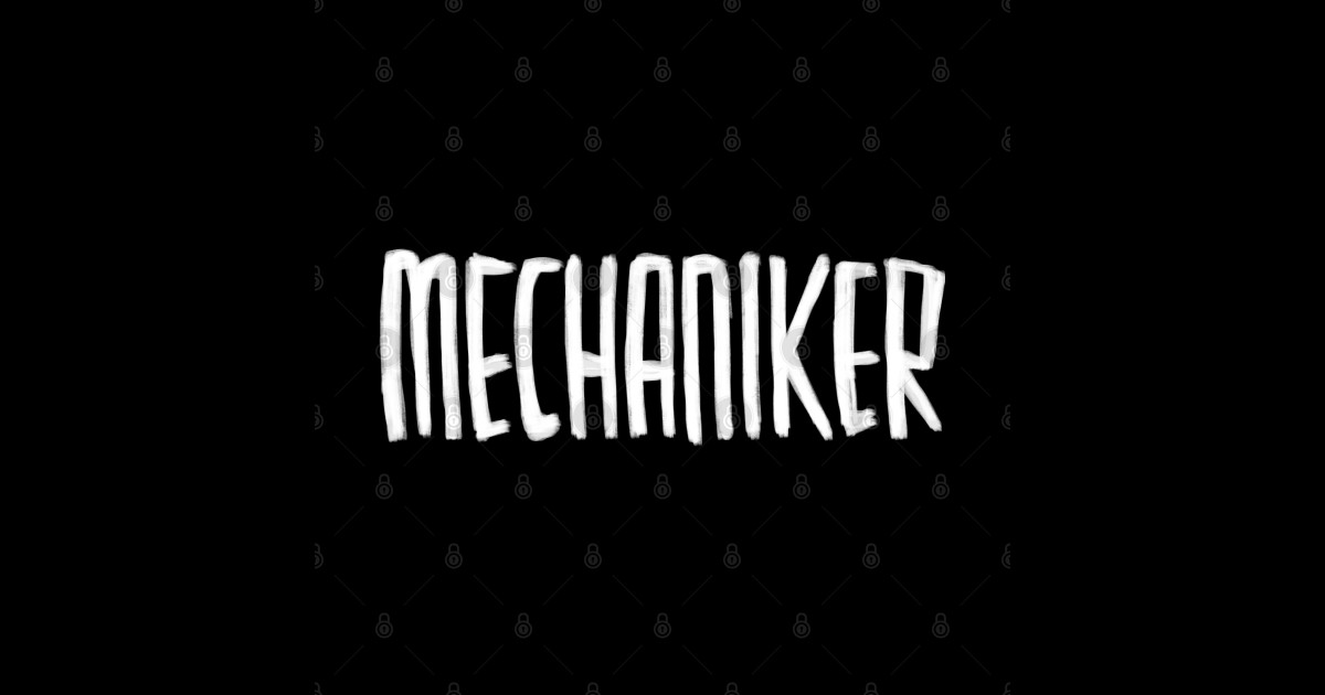 Mechanic, German, Mechaniker - Mechaniker - Sticker | TeePublic
