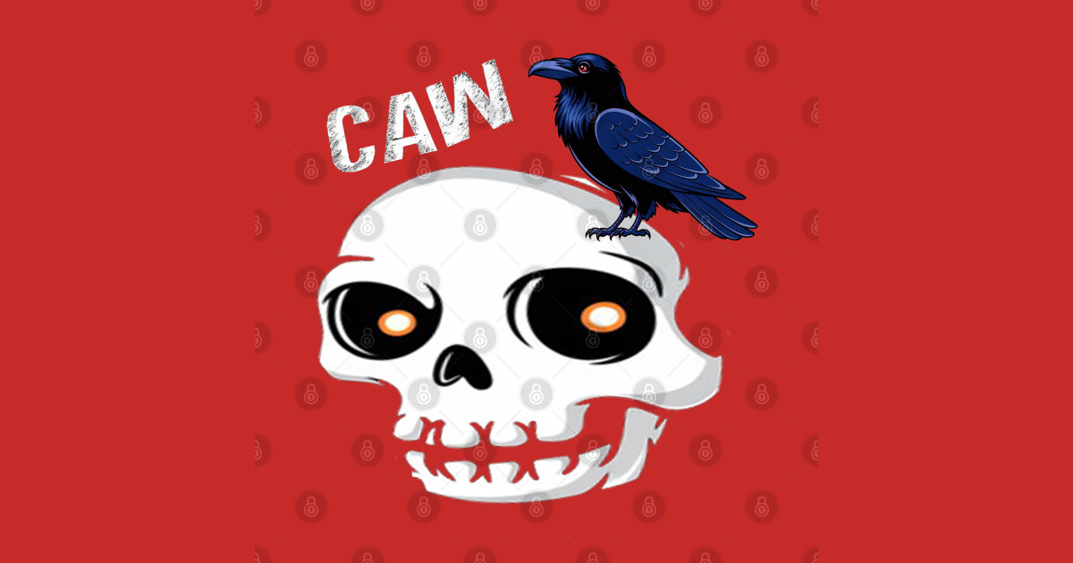 Caws Funny Crow, Caw Funny, Caw - Caw - T-Shirt | TeePublic