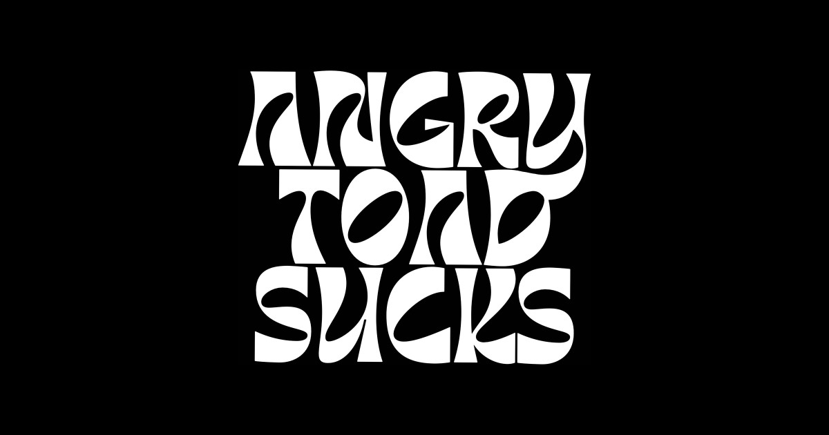 Angry Toad SUCKS - Angry Toad Tattoo - Sticker | TeePublic