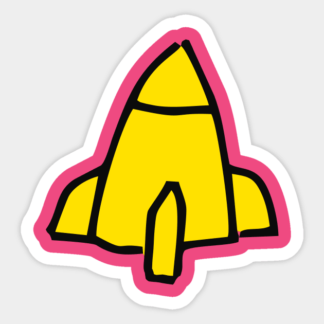 REGGIE ROCKET SHIRT - Rocket Power - Sticker | TeePublic