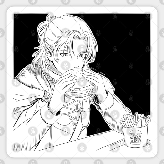 Burger king - Dimitri - Sticker | TeePublic