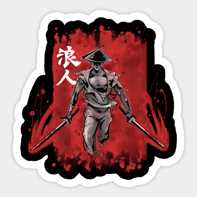 Ronin - Artsy - Sticker | TeePublic