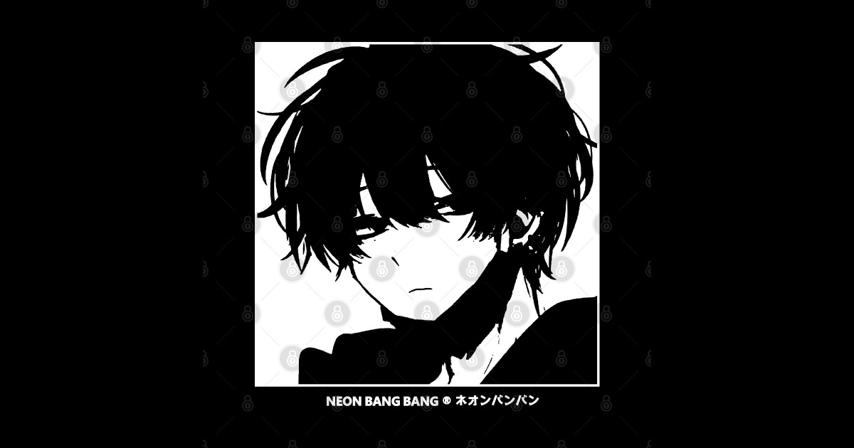 Japanese Sad Boy Anime Manga Aesthetic #3 - Sad Boy - Posters and Art ...