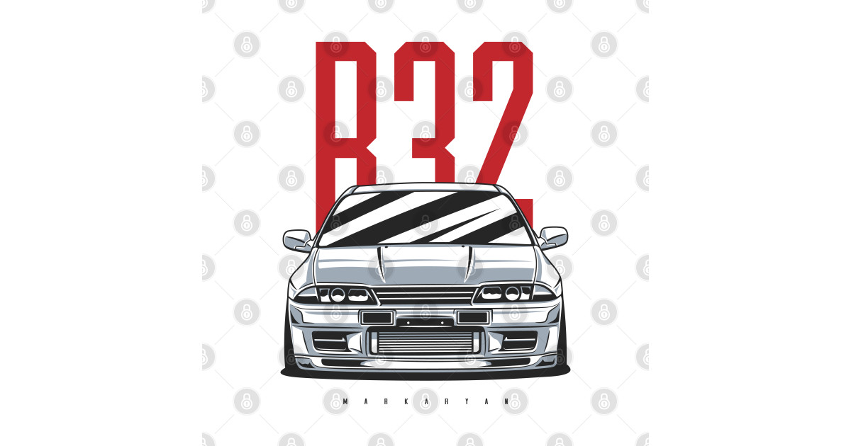 R32 legend - Nissan - T-Shirt | TeePublic