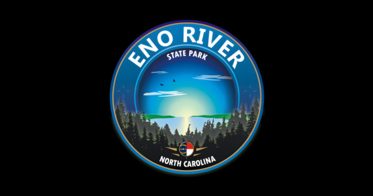 Eno River State Park landscape - Eno River State Park - Sticker | TeePublic
