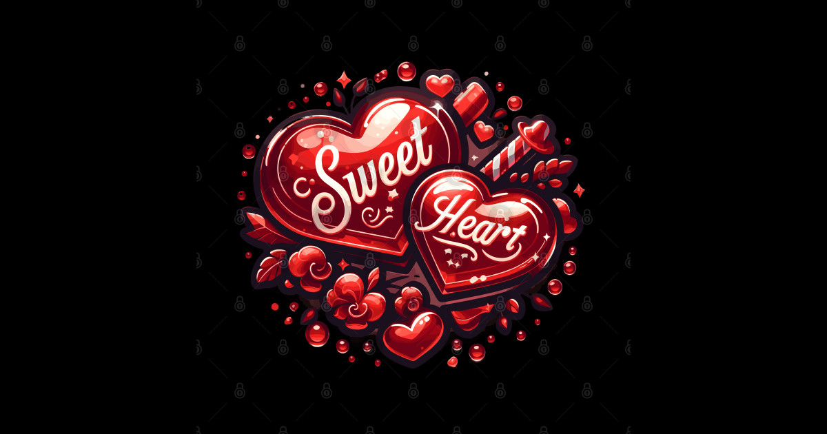 Sweetheart - Valentines Day - Posters and Art Prints | TeePublic