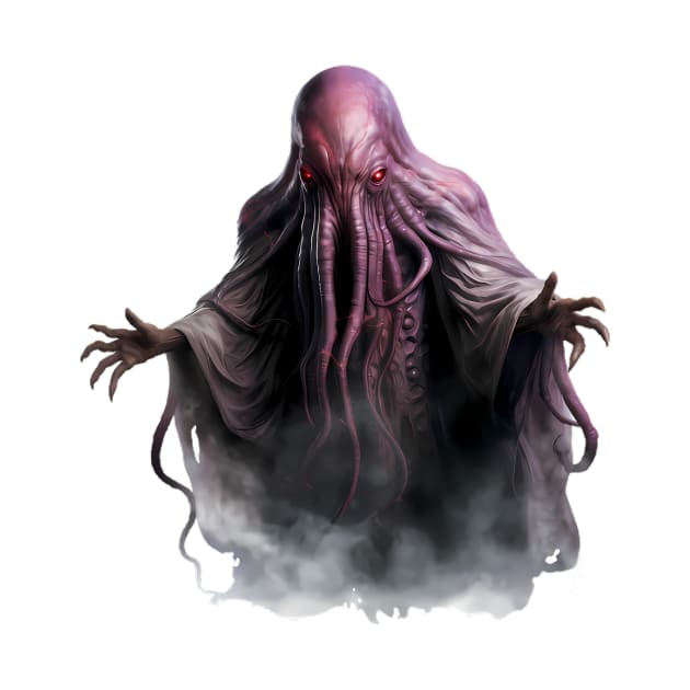 Baldur's Gate 3 Reimagined Mind Flayer - Baldurs Gate 3 - T-Shirt ...