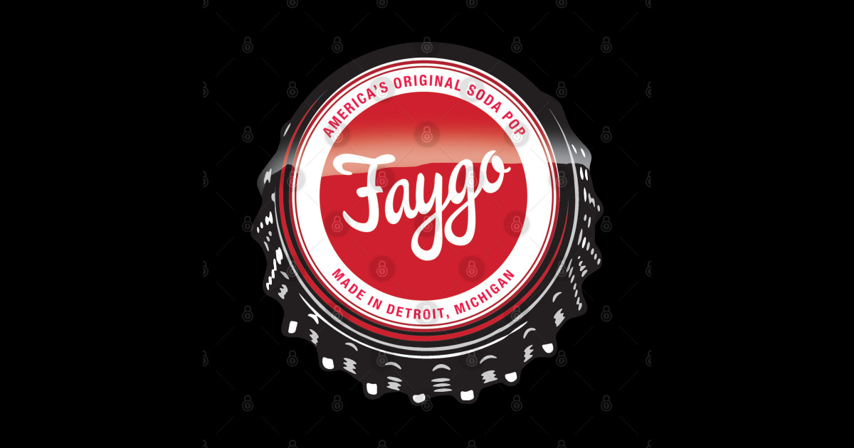 Faygo Bottle Cap - Faygo - Sticker | TeePublic