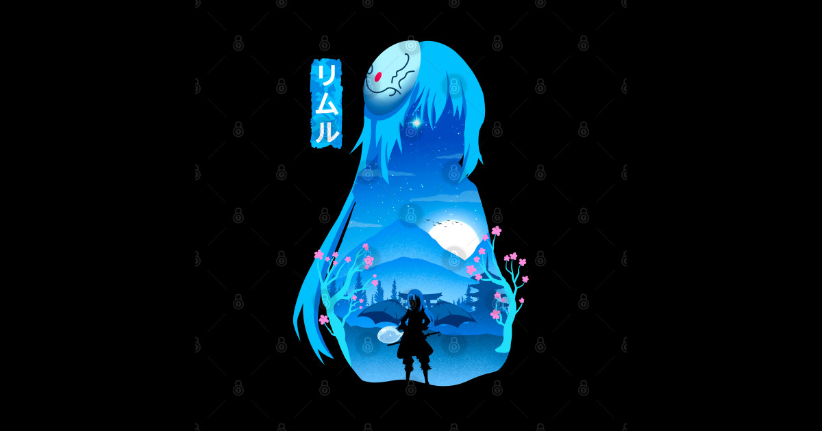 Rimuru Tempest Negative Space - Rimuru Tempest - Posters and Art Prints ...