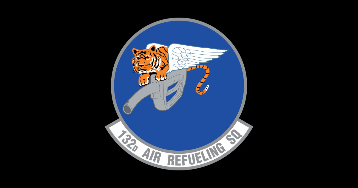 132 Air Refueling Squadron - Numbered Air Force - T-Shirt | TeePublic