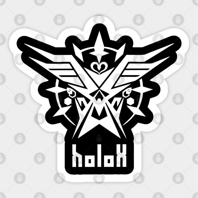 Hololive - HoloX Logo - Hololive - Sticker | TeePublic