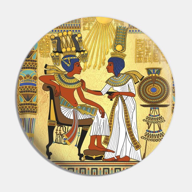 Throne Of Tutankhamun Tutankhamun Pin Teepublic
