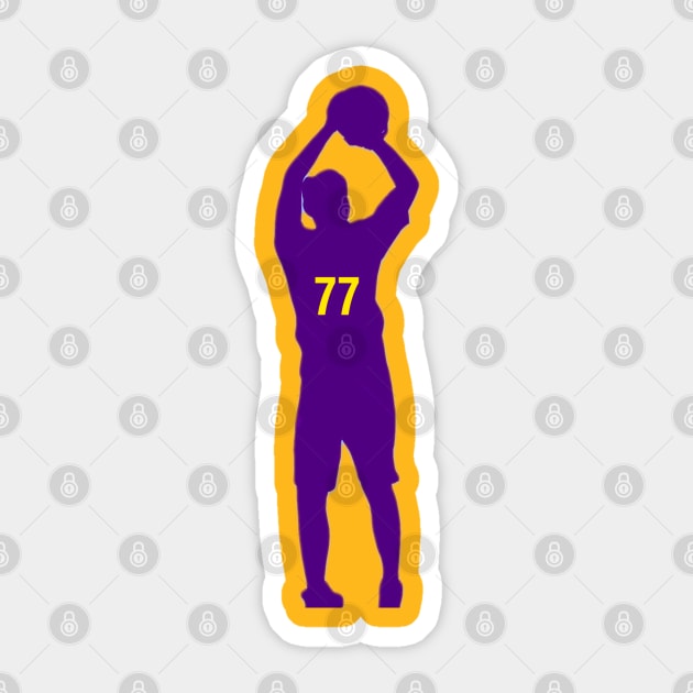 Luka To Lakers - Luka Doncic - Sticker | TeePublic