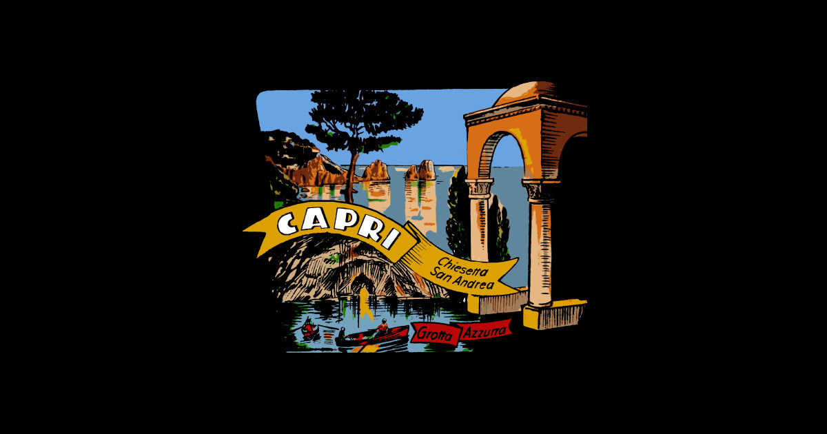 Capri, Italy Decal - Capri - Sticker | TeePublic