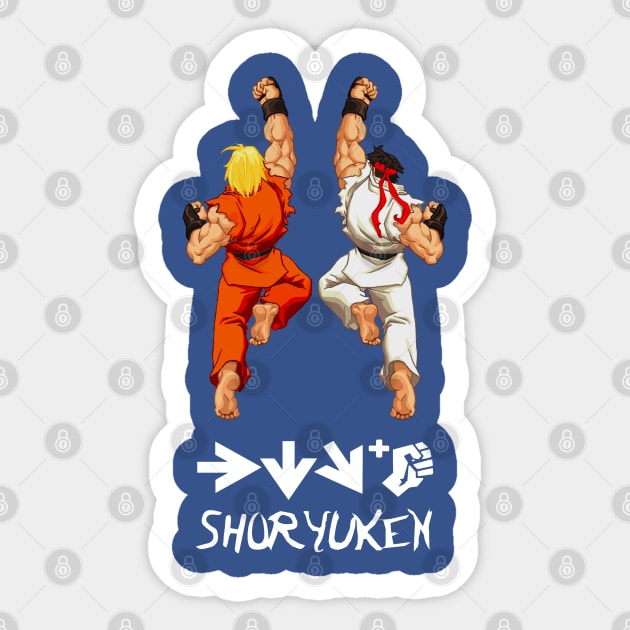 Shoryuken - Street Fighter - Sticker | TeePublic