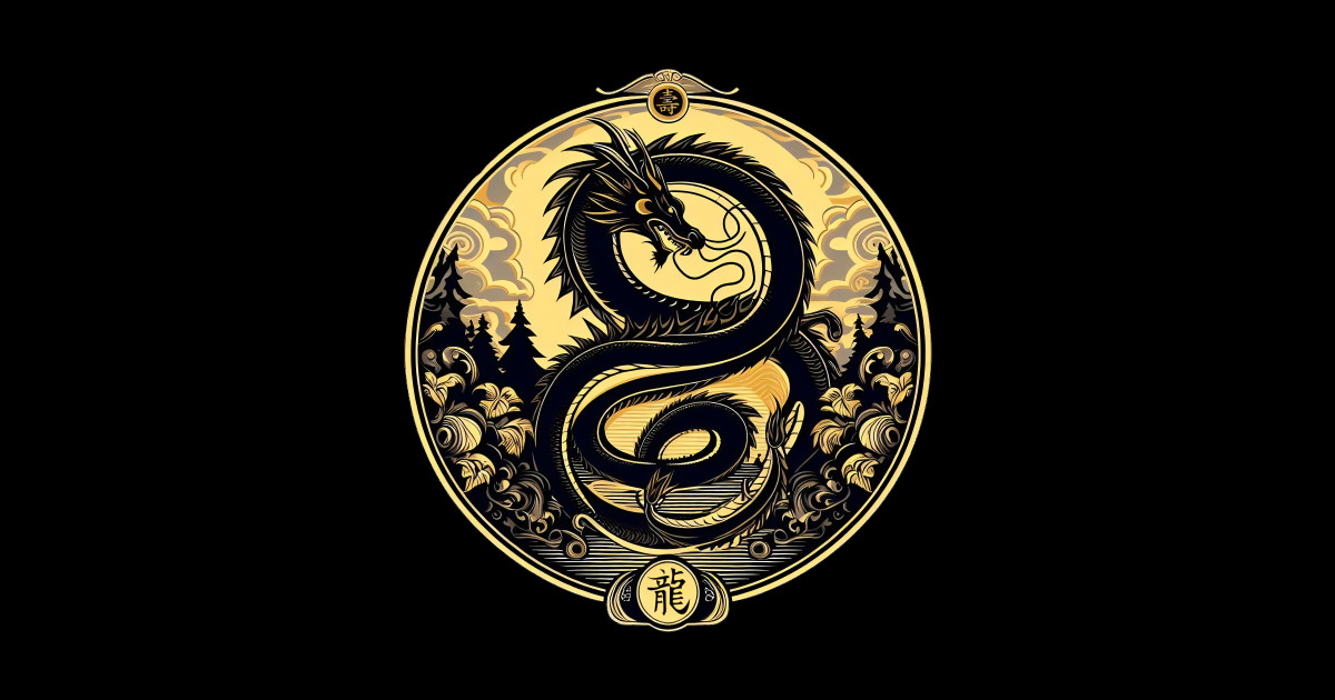 The Dragon of Life - Dragon - Sticker | TeePublic